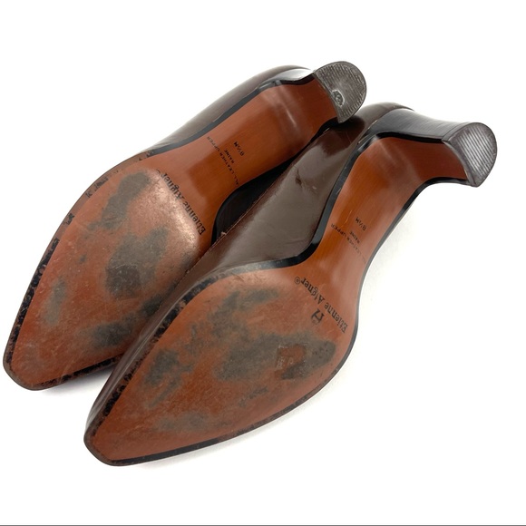 Etienne Aigner | Shoes | Vintage Etienne Aigner Raine Brown Leather ...
